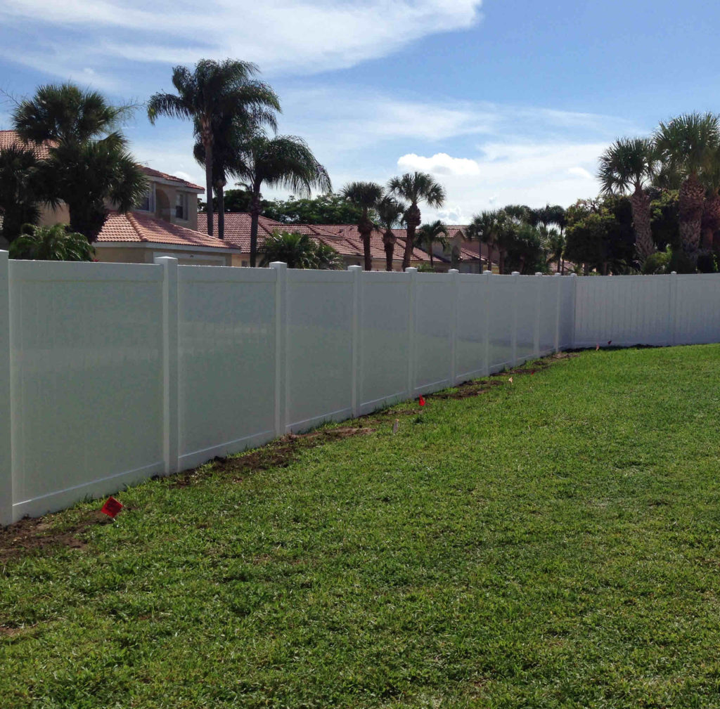 Buy PVC & Vinyl Privacy Fence Panels in South & Central FL